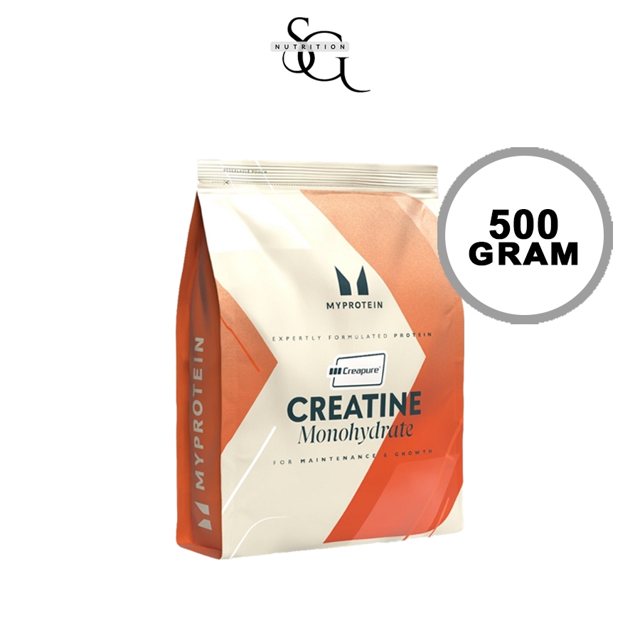 MyProtein Creapure Creatine Monohydrate (500g/250g) - Strength ...