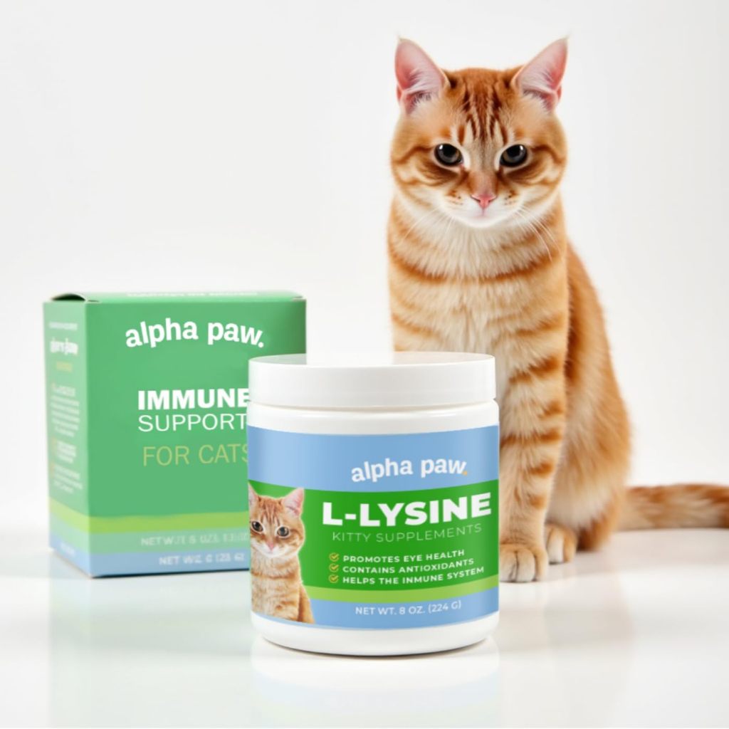 Alpha Paw - Human Grade for Pets 220g - Cat Lysine Supplement - Extra ...