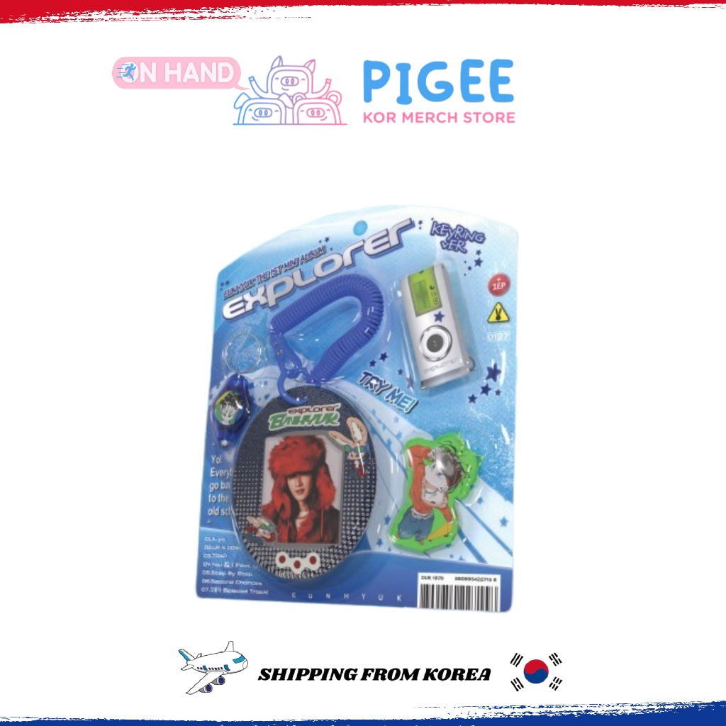 EUNHYUK - [ EXPLORER ] 1ST MINI ALBUM (KEYRING Ver.) | Shopee Malaysia