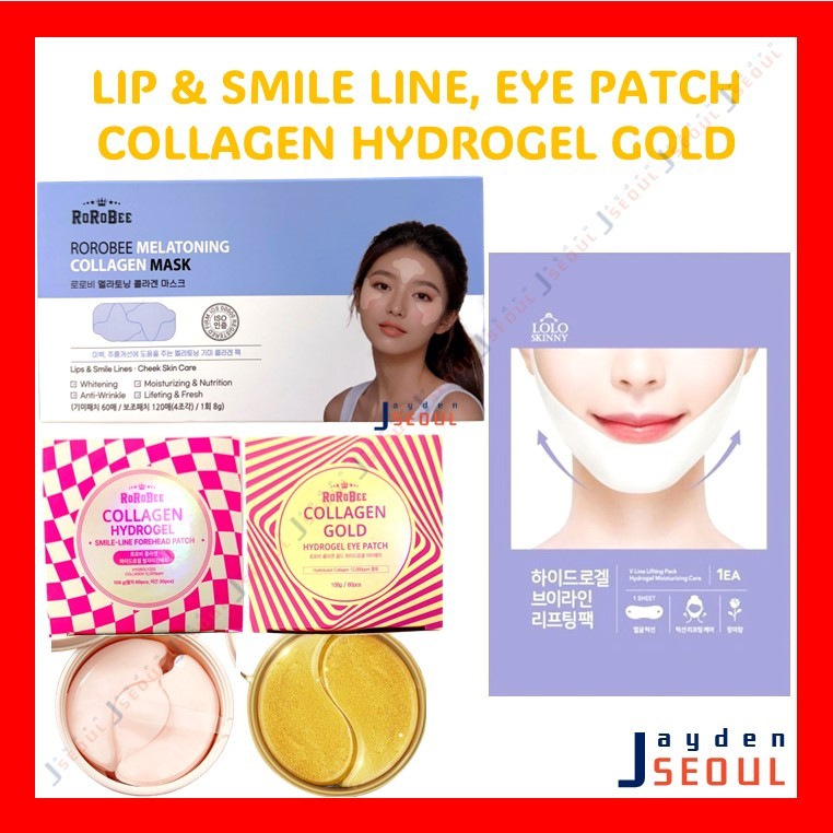 LOLOSKINNY| V-LINE Dark Spot Dark Circle Whitening Wrinkle Lifting Eye Patch, Mask Pack | Shopee ...