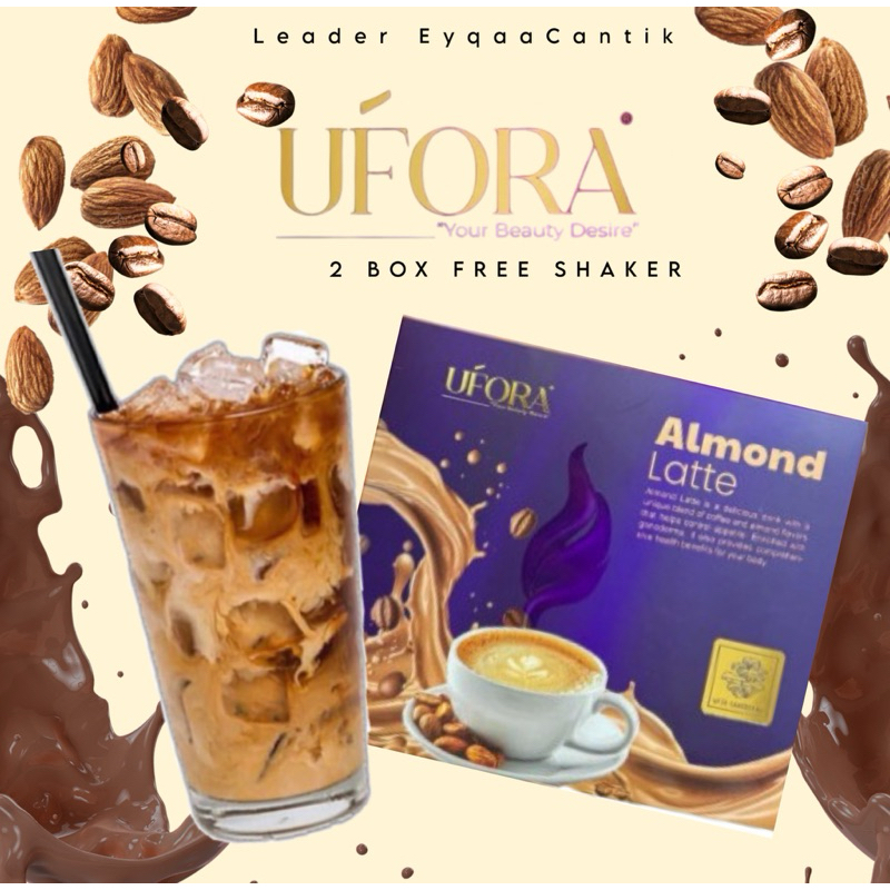[ORIGINAL HQ] UFORA CHOCOLATE TOFFE / ALMOND LATTE | Shopee Malaysia
