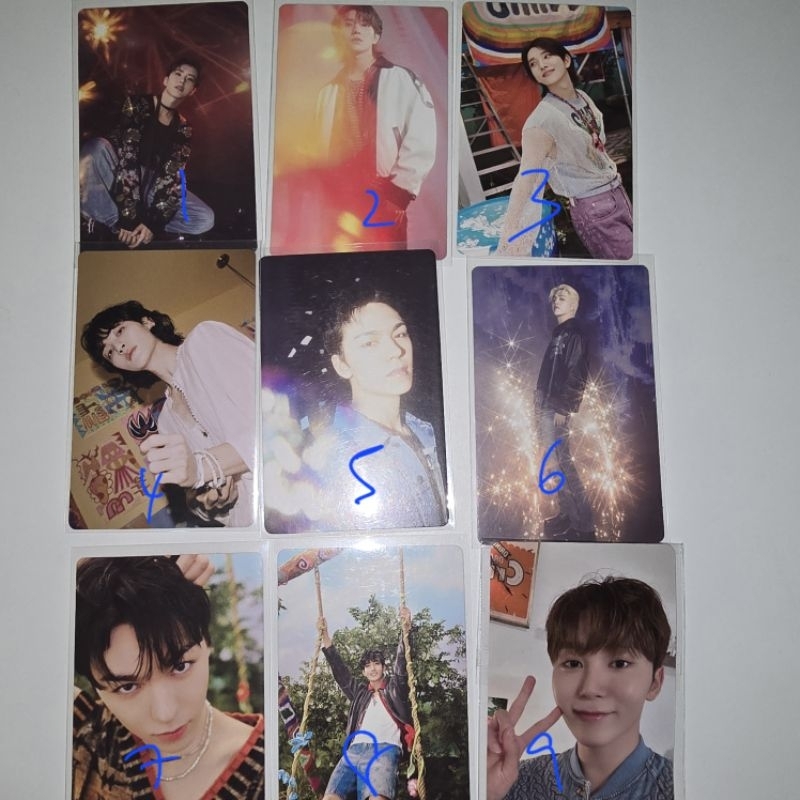 WTS SEVENTEEN HEAVEN OFFICIAL POB PHOTOCARDS ALBUM fml album carat wonwoo mingyu jeonghan ...