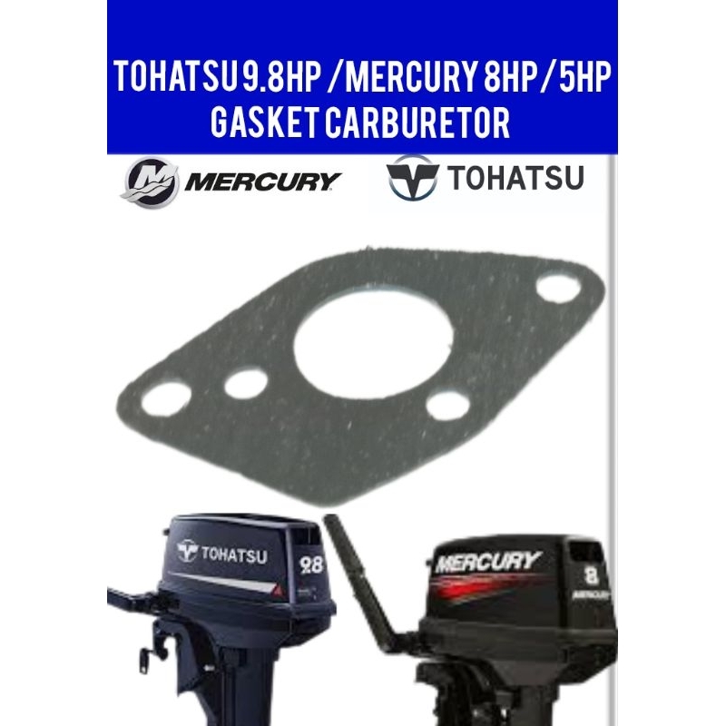 TOHATSU/MERCURY OBM 5HP Gasket carburetor 369-02011 # 2 stroke outboard ...