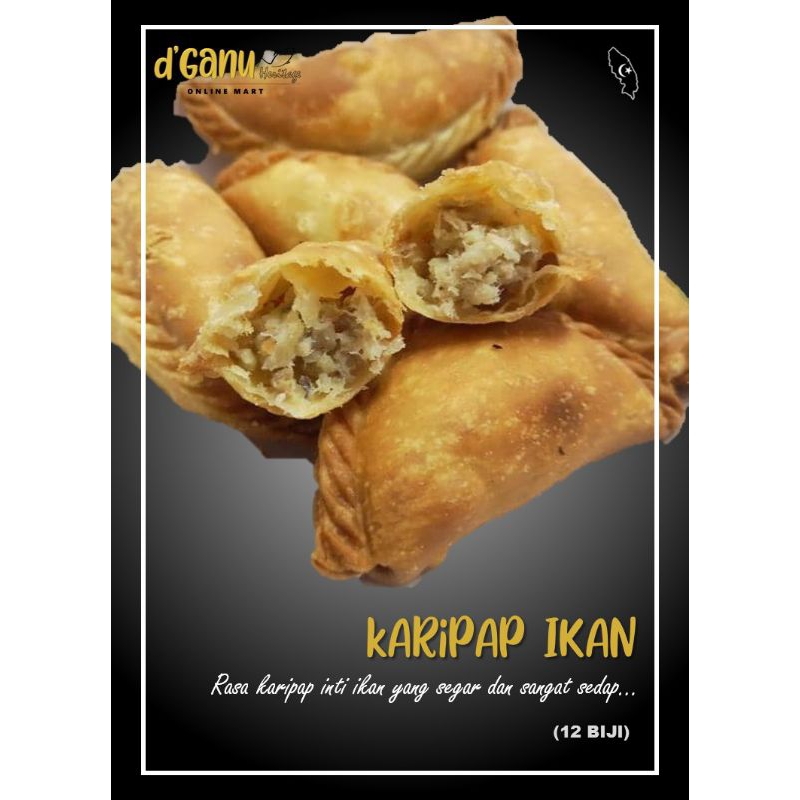 KARIPAP IKAN / CURRY PUFF (FISH) 12 PCS | Shopee Malaysia
