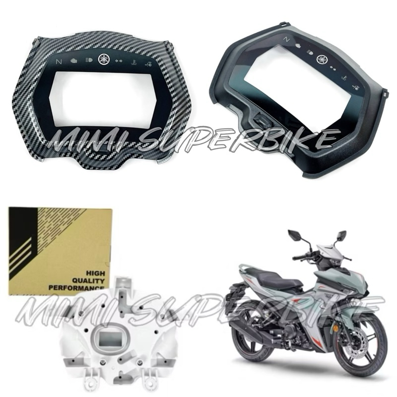 YAMAHA Y16ZR Y16 V1 V2 METER LENS & LOWER COVER SPEEDO SPEEDOMETER ...