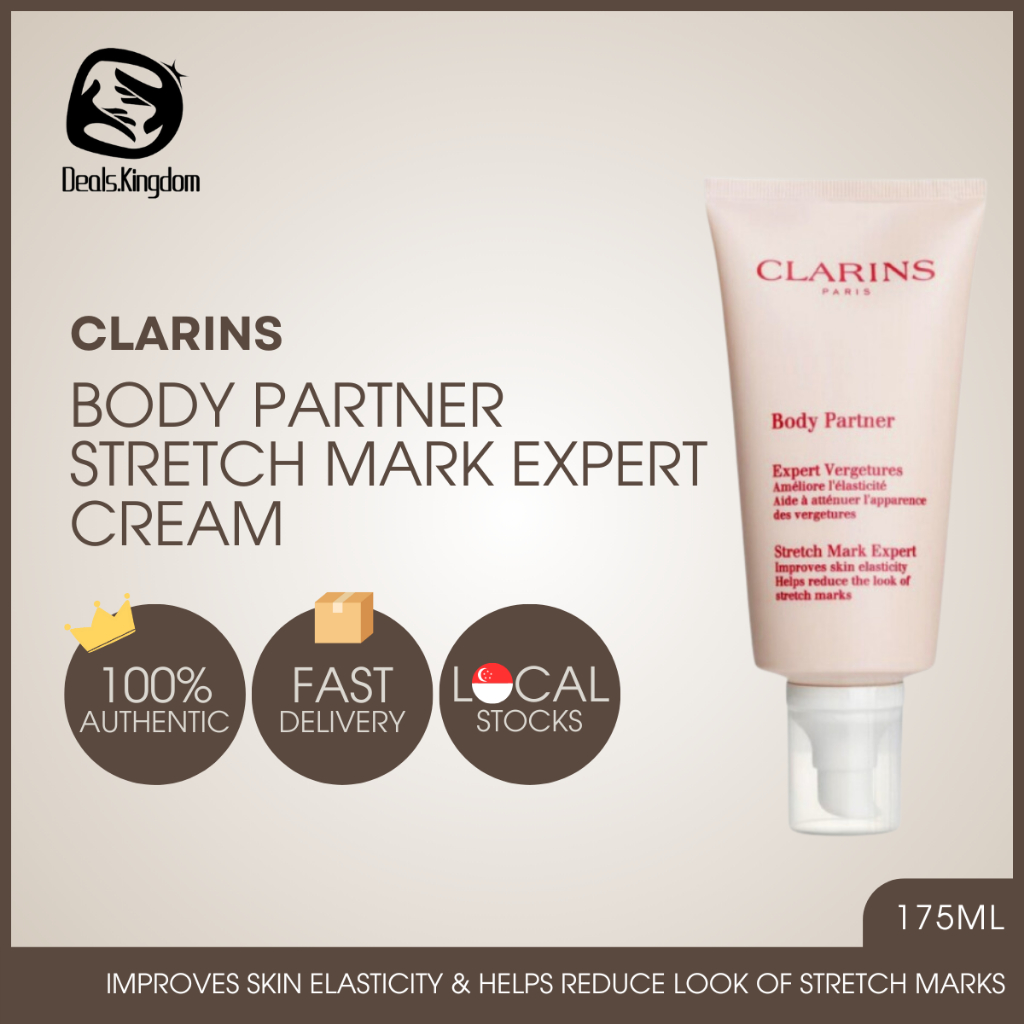 Clarins Body Partner Stretch Mark Expert Cream 175ml | SG | Shopee Malaysia