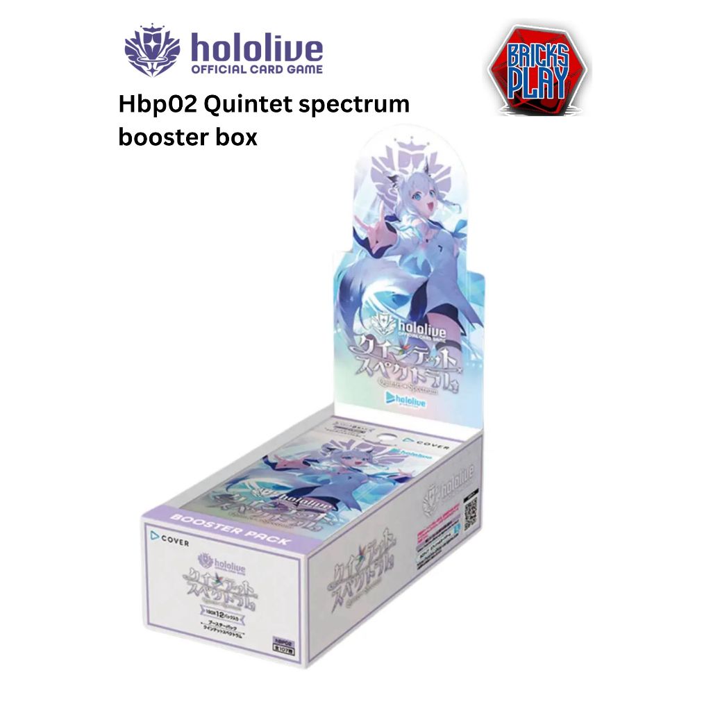 Hololive Card Game HBP02 Quintet spectrum booster box (Jap) | Shopee Malaysia