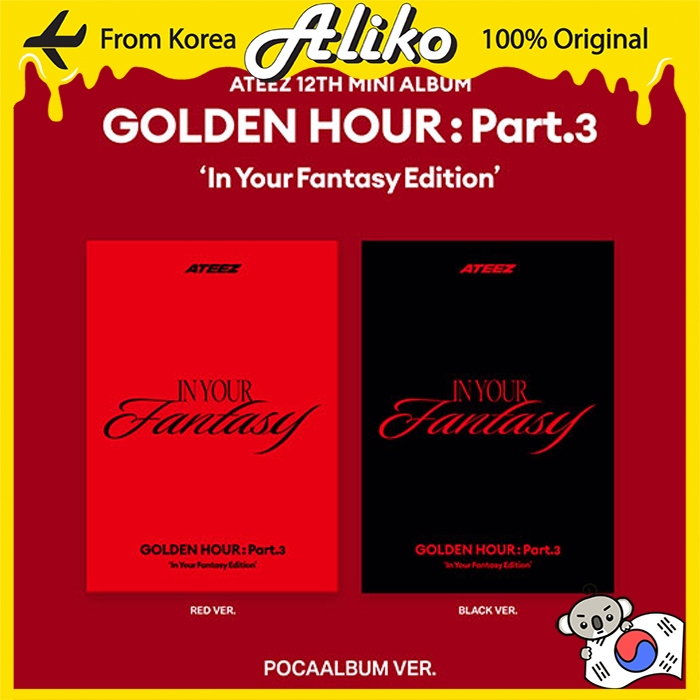 ATEEZ - [GOLDEN HOUR : Part.3 ‘In Your Fantasy Edition’] (POCAALBUM VER ...