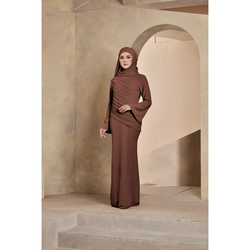 Seyra Dress by Risek (Exclude Shawl) | Shopee Malaysia