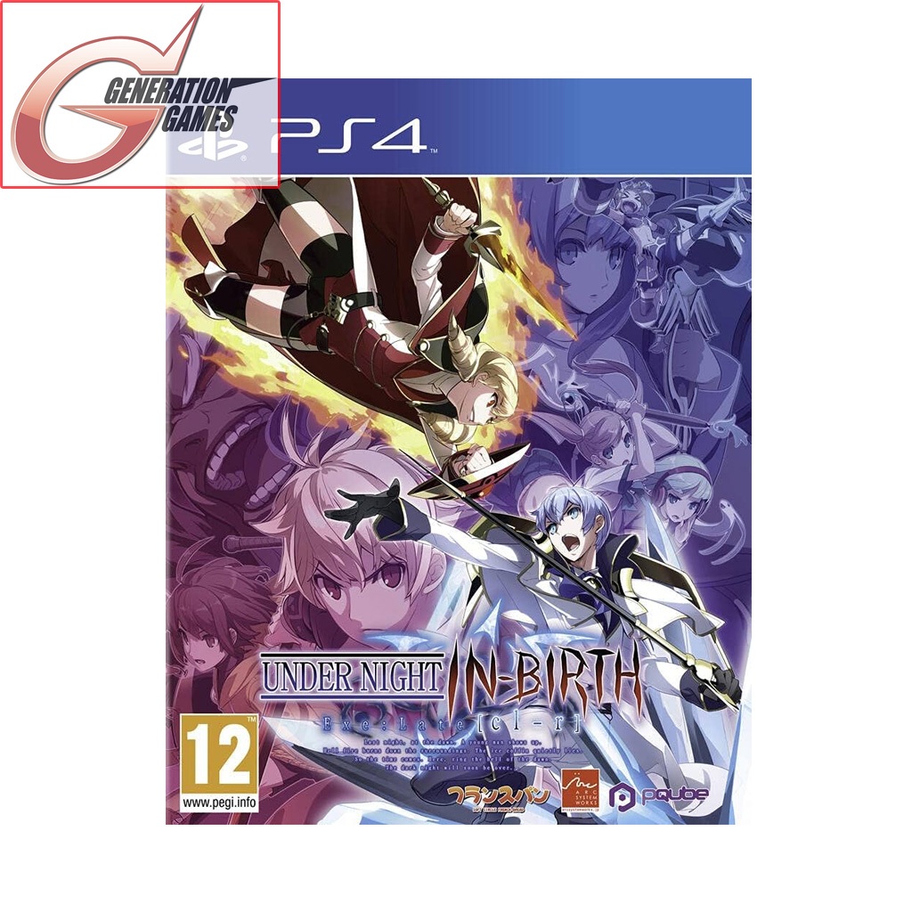 PS4 Under Night In-Birth Exe : Late | CL-R (R2 English) | Shopee Malaysia