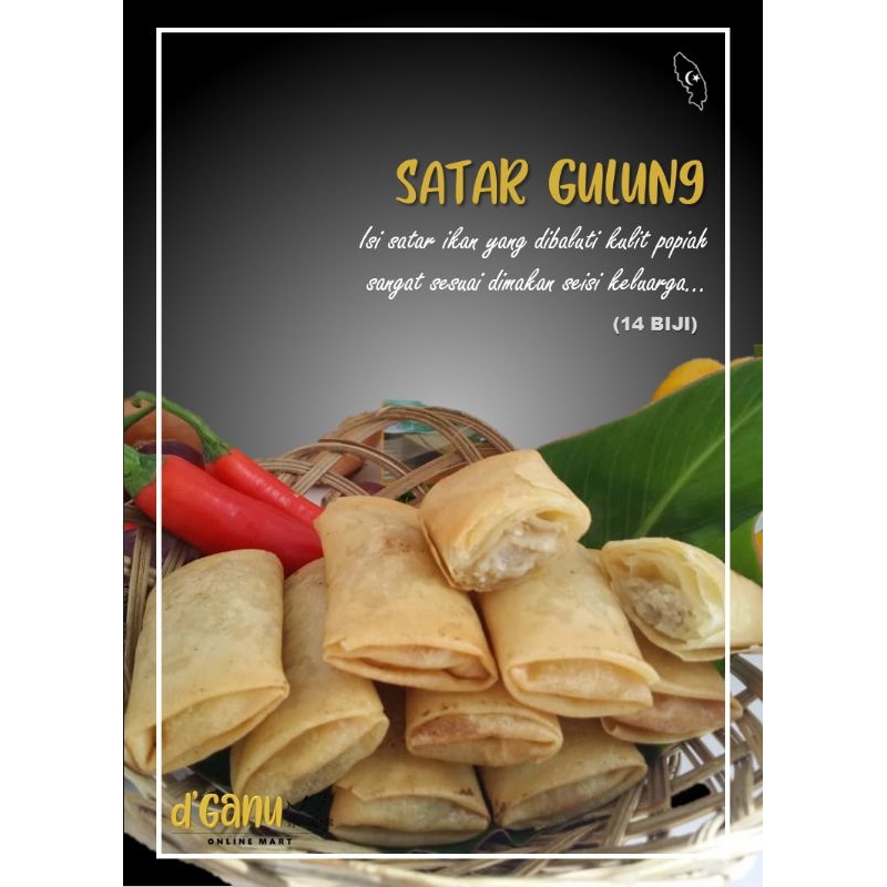 SATAR GULUNG (IKAN) / SATAR POPIA [KL / SELANGOR ONLY] | Shopee Malaysia