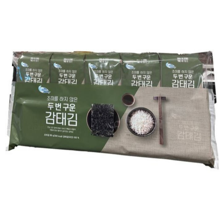 Gamtae seaWEED double-baked 8G X 10 | Shopee Malaysia