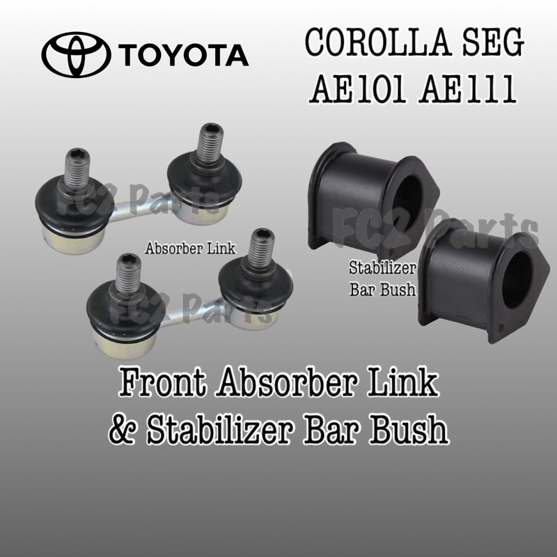 OEM Thailand 1car 4pcs Toyota Corolla SEG AE101 AE111 Front Absorber ...