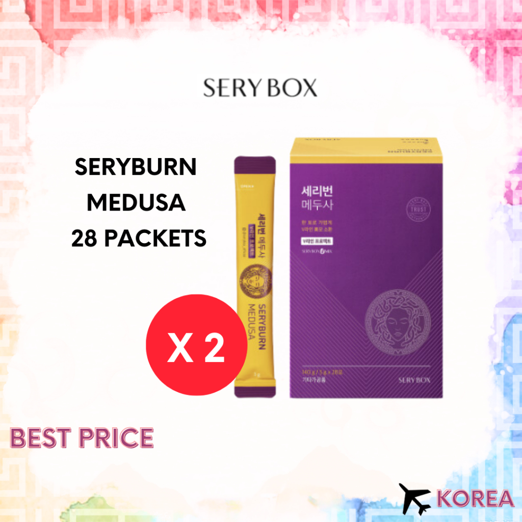 [Bundle of 2] SERYBOX SERYBURN MEDUSA 28days (V-shape face) | Shopee Malaysia
