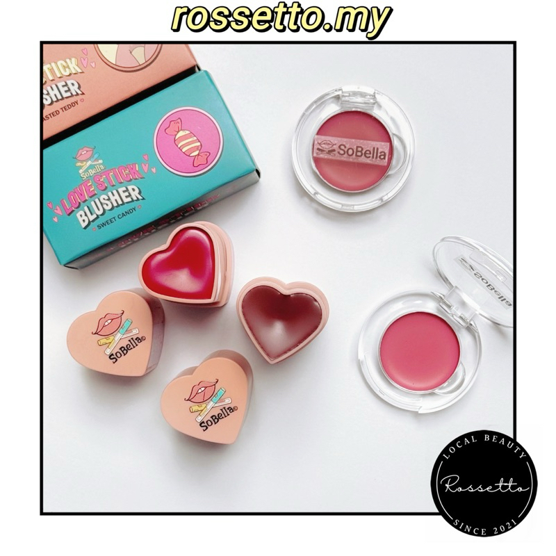 Sobella Love Stick Blusher Sub-Packing Tester | Shopee Malaysia