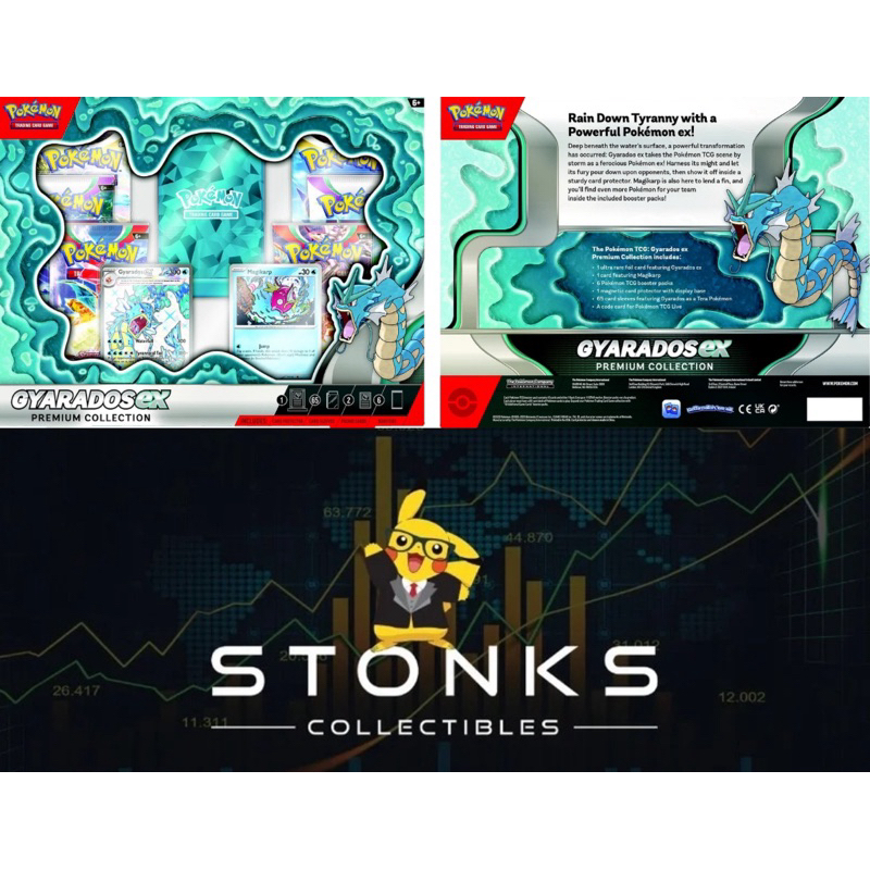 Pokemon Trading Card Game: Gyarados ex Premium Collection | Shopee Malaysia