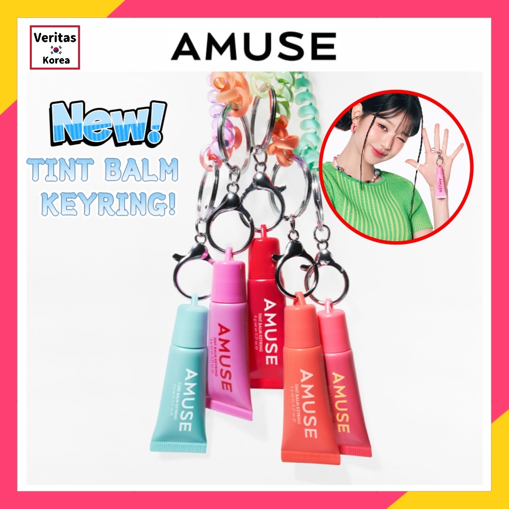 【AMUSE】 TINT BALM KEYRING 6g (5 colors) | Shopee Malaysia