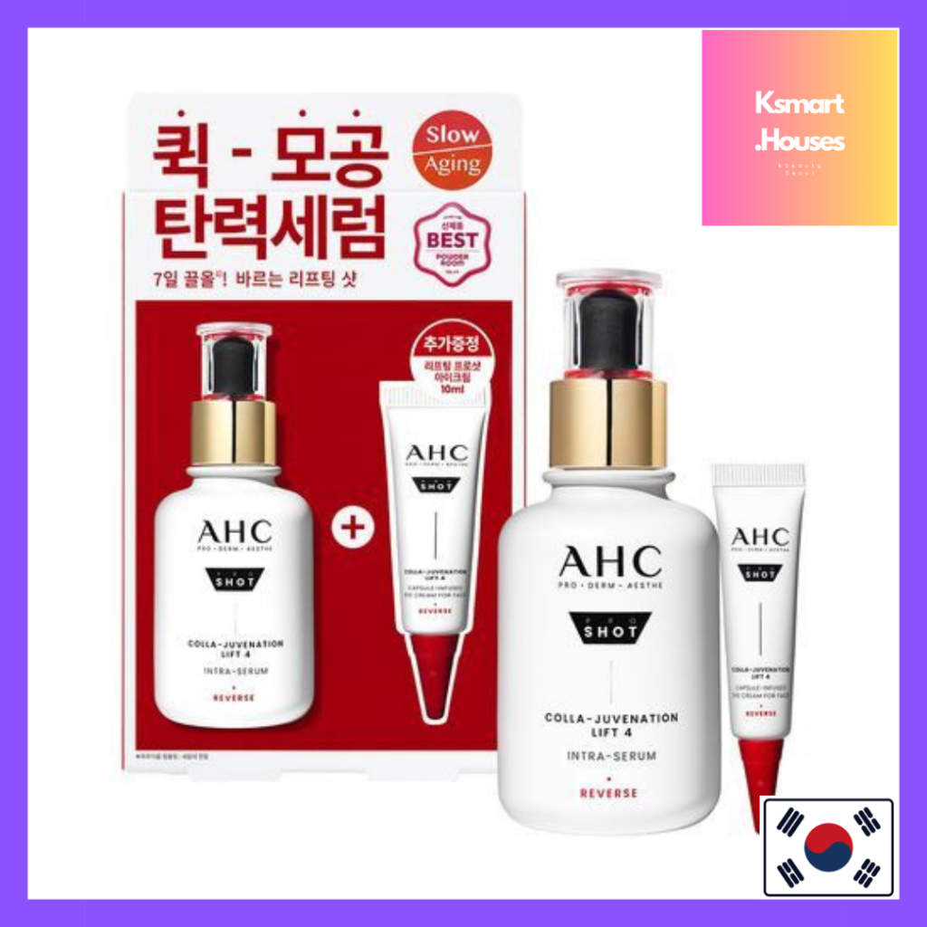 AHC Pro Shot Cola Juvenation Lifting Serum 40ml Plan (+Eye Cream 10ml) | Shopee Malaysia