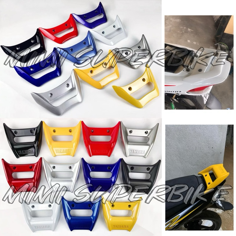 YAMAHA Y125Z 5BU CATALYZER / Y125ZR 5XK SPOILER L BAR SEAT BELAKANG 125 ...