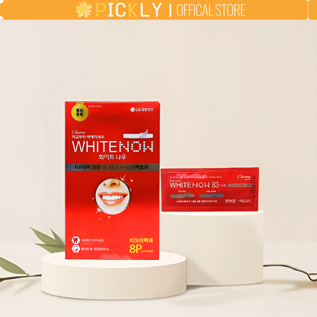 [PERIOE] White Now Teeth Whitening Strips 8-Pack | Shopee Malaysia
