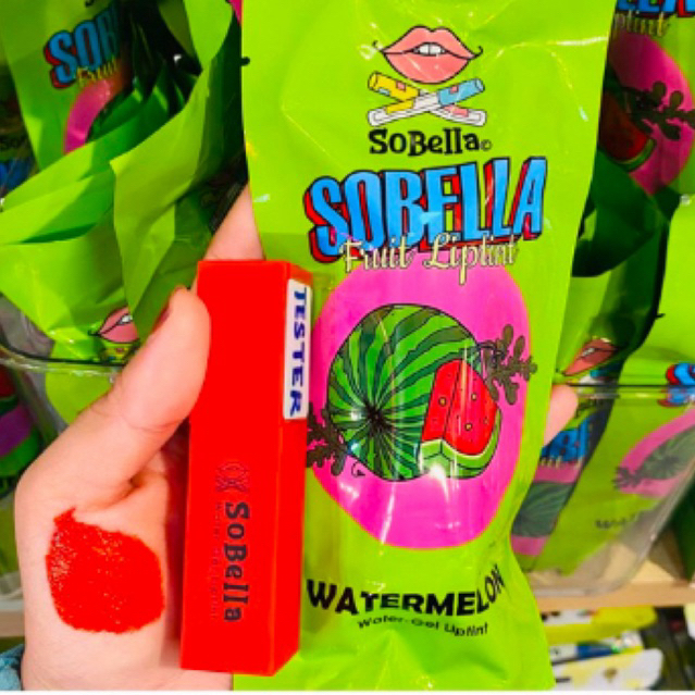 Sobella lip tint rambutan papaya watermelon hq original tulip rafflesia ...