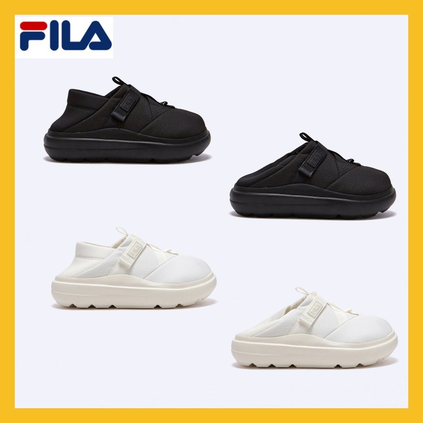 FILA Unisex PUFFER CLOG BOLD 2 Style Shoes 2 Colors (Size-mm) | Shopee ...