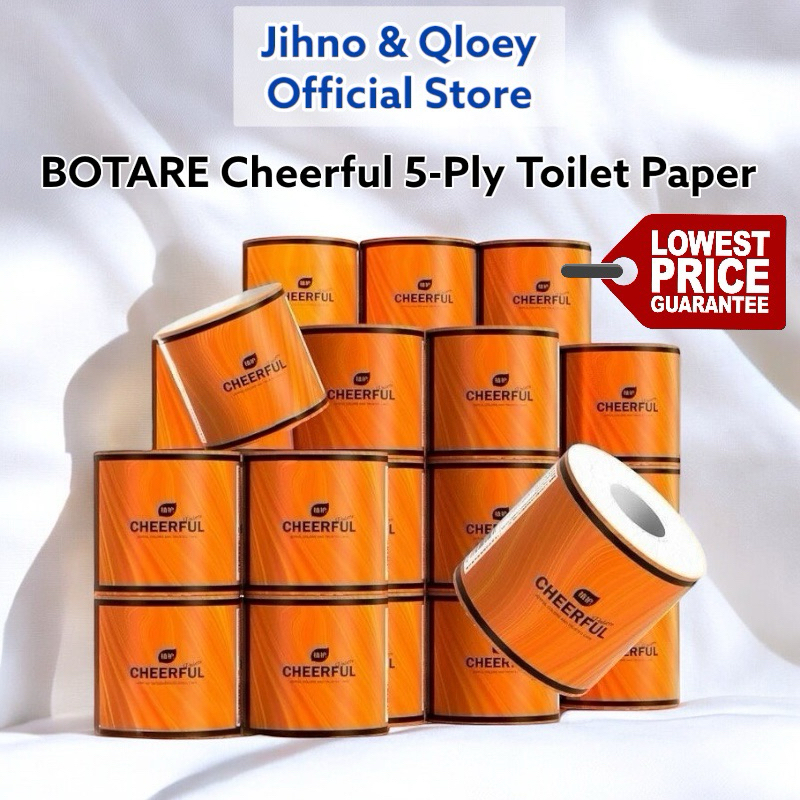 BOTARE Cheerful Toilet Paper | Toilet Roll | Bathroom Tissue | 厕纸 | 5 ...