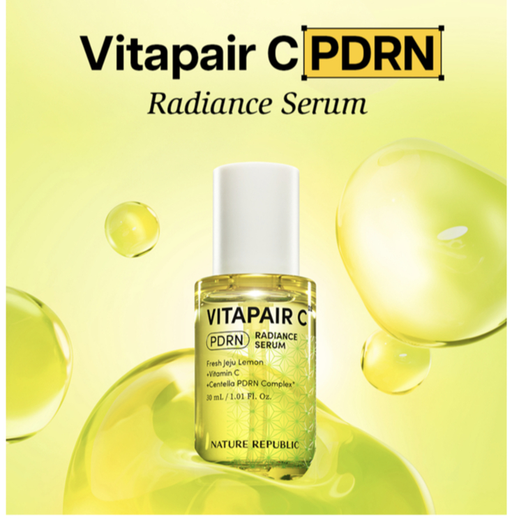 [NATURE REPUBLIC] Vitapair C PDRN Radiance Serum 30ml | Shopee Malaysia