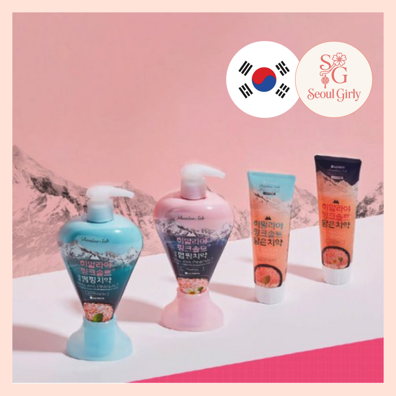 [LG Health Care]Himalayan Pink Salt Pumping Toothpaste 285g -Korean ...