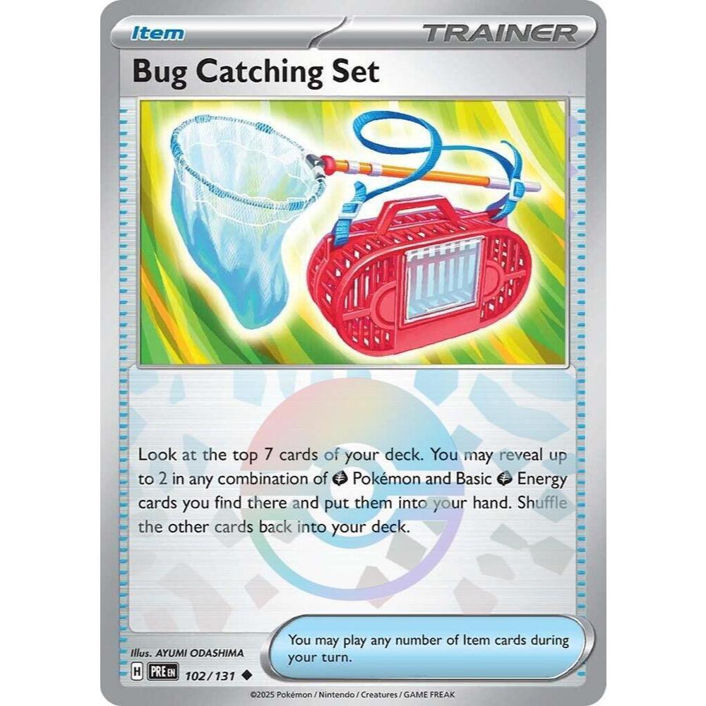 Bug Catching Set PRE 102/131 Poke Ball Pattern Prismatic Evolutions EN ...