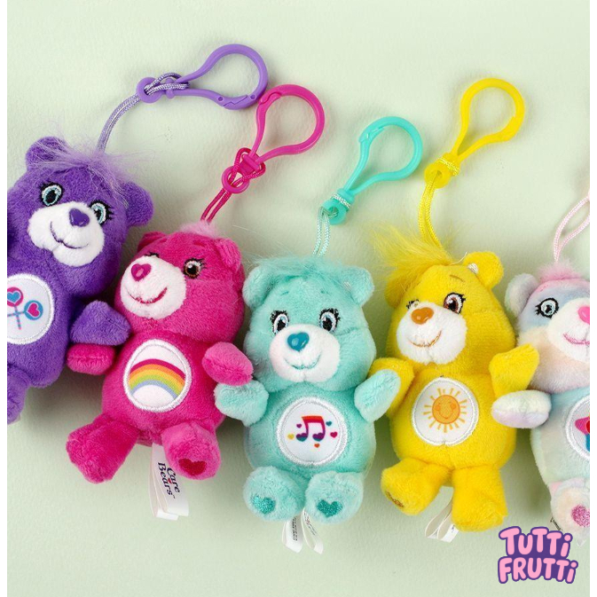 [Care Bears] 10cm Plush Bag Charm (Available in 4 designs) | Shopee ...