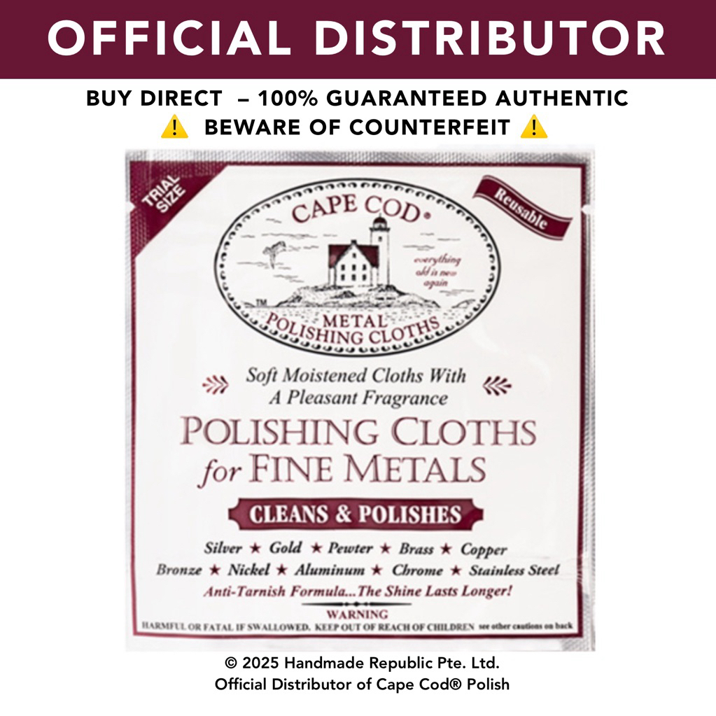 Cape Polish - Metal Polishing Cloth (Trial Size Pack) | Shopee Malaysia