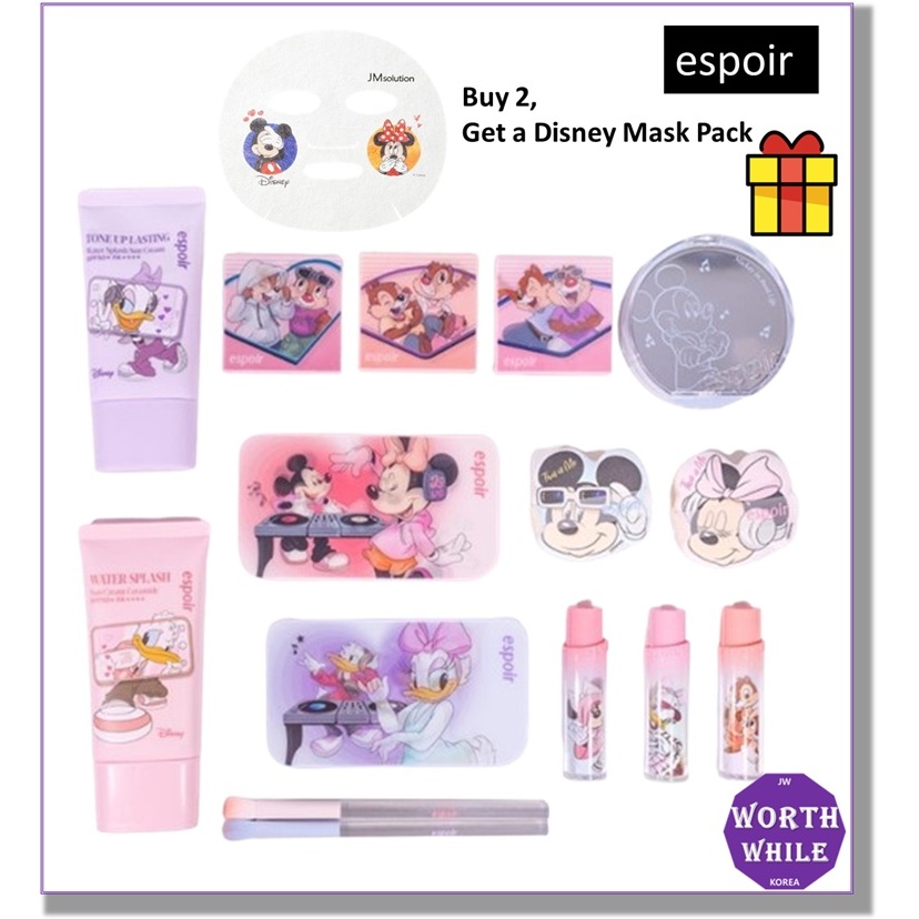 [Buy2,Get Free Gift] espoir x Disney NEW WINTER PICK Disney ...