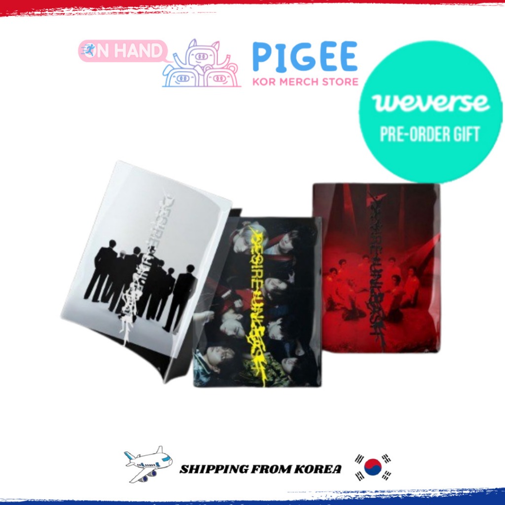 [POB] ENHYPEN - [ DESIRE : UNLEASH ] 6TH MINI ALBUM | Shopee Malaysia