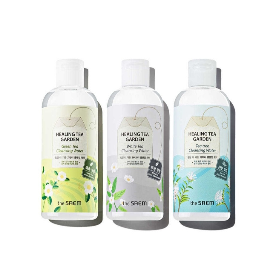 The Saem Healing Tea Garden Cleansing Water 300ml (Choose 1 of 3 Types ...