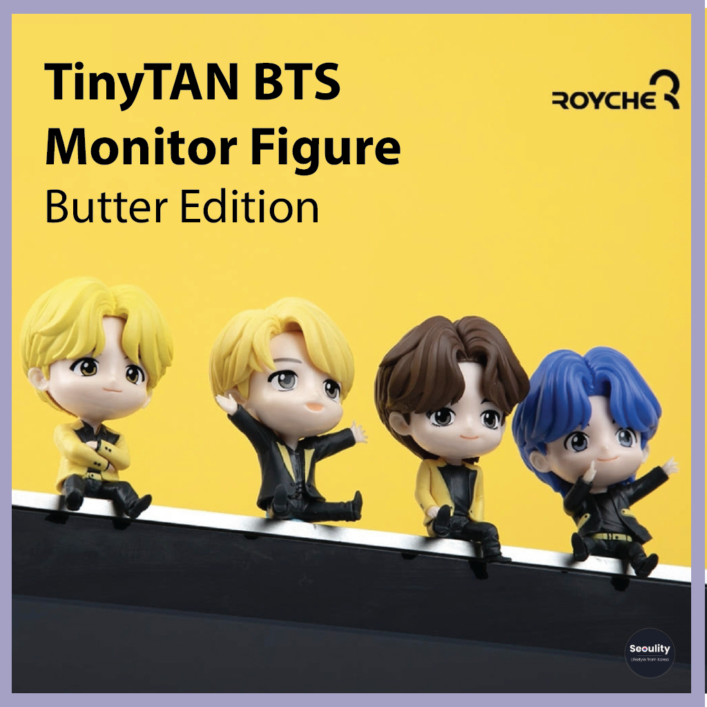 TinyTAN BTS Monitor Figure｜Butter Edition｜7 Characters｜Adorable Desk Buddy for ARMY | Shopee ...