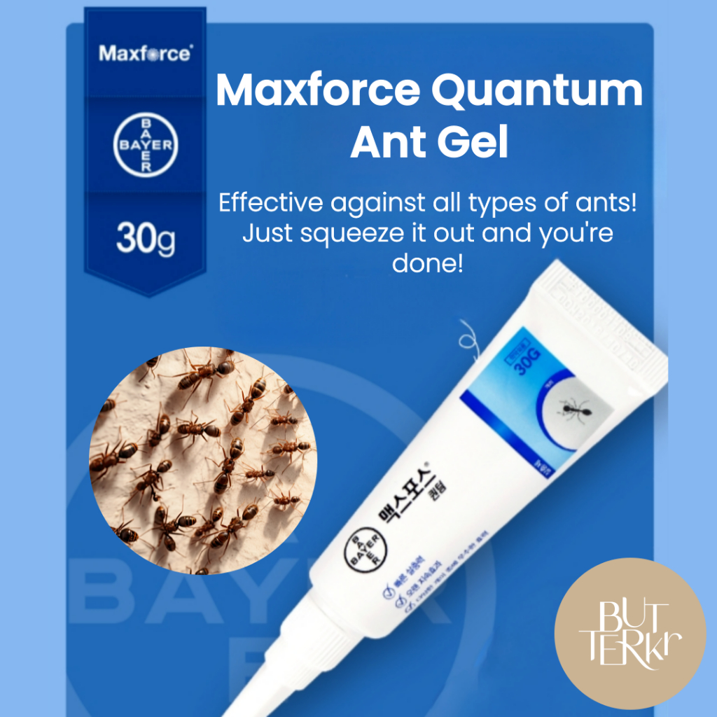 ANT GEL BAIT by Bayer Maxforce Quantum 30g - Ultimate Ant Killer Gel for Effective Ant Control ...