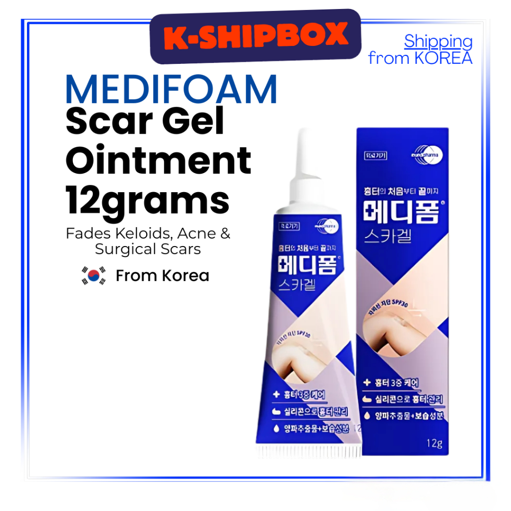 Medifoam ScarGel Ointment 12g – Silicone-Based Scar Treatment Cream ...