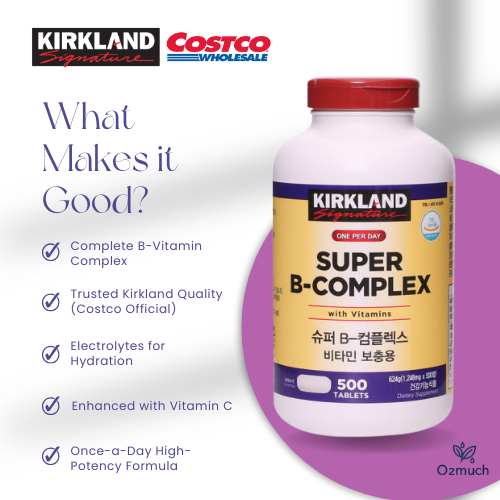 [Exp date : 2028.01.30] Kirkland Signature Super B‑Complex ...