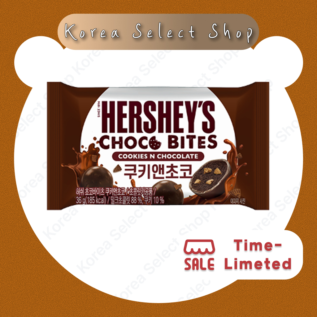 Lotte Hershey Choco Bites Cookie & Choco 36g | Shopee Malaysia