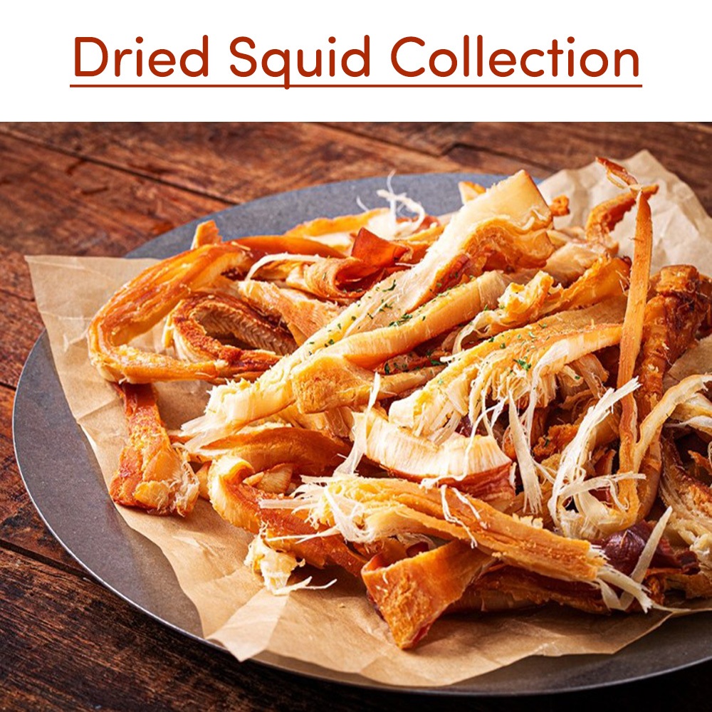 Korean BBQ & Butter Squid Snacks ｜Roasted, Chewy, and Addictively ...