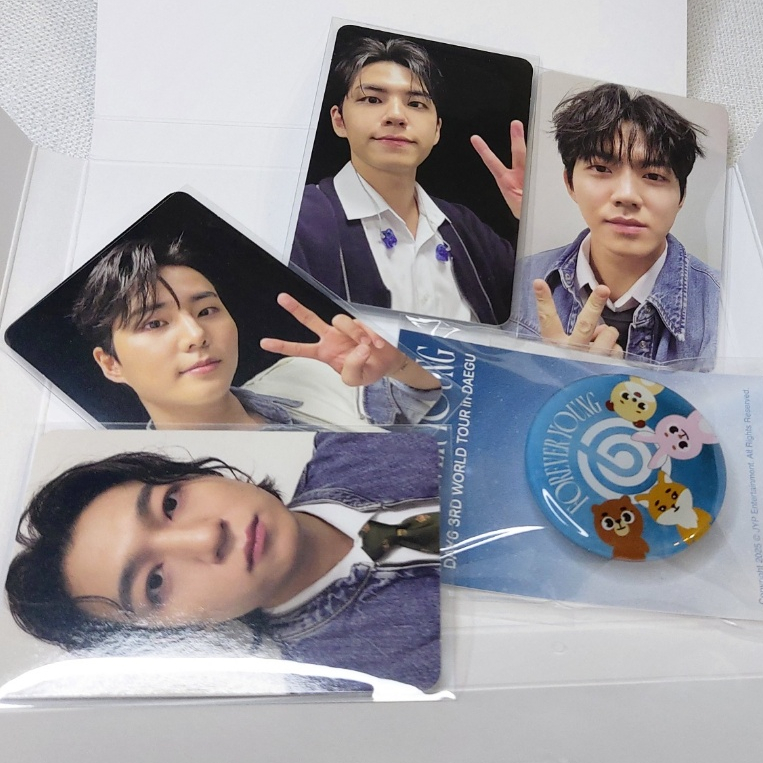 DAY6 3rd World Tour [FOREVER YOUNG] Daegu Concert | Photocard / Griptok ...