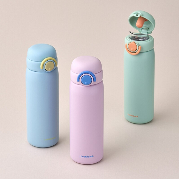 [LocknLock] School Fit Switch Cap Tumbler 510ml Kids Water Bottle｜Mint ...