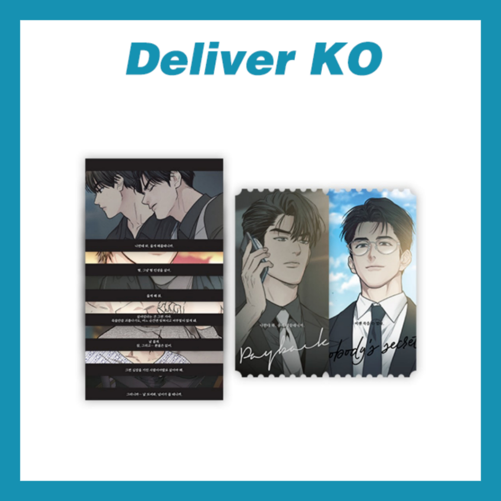 [Official Merch] BL Lezhin Bomtoon Living Together Set (Second collab) | Shopee Malaysia