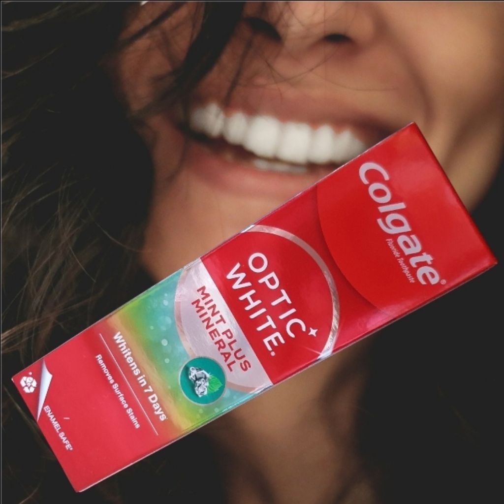 (Bundle Of 3) Colgate Optic White Mint Plus Mineral 100g Mint Plus ...