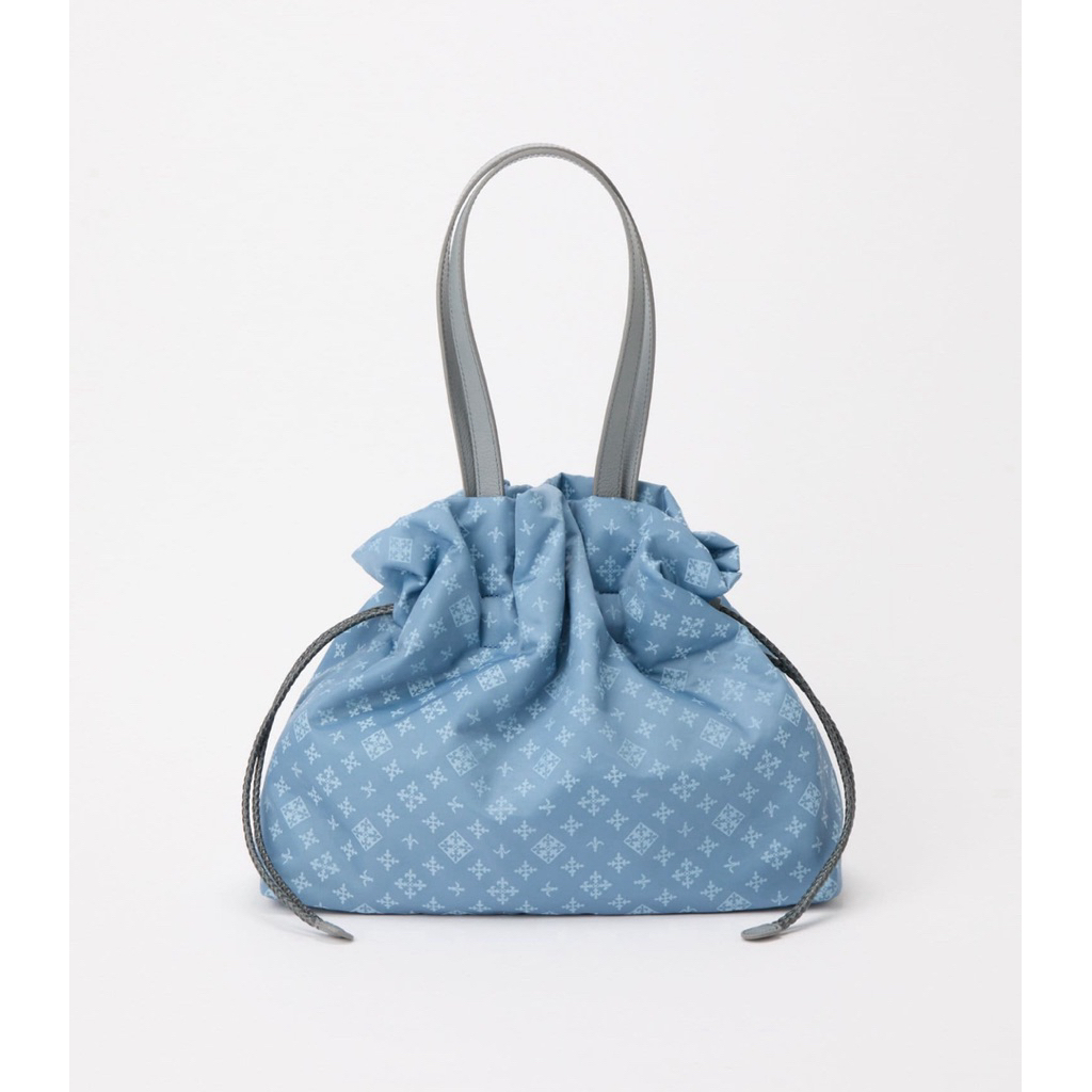 Russet Japan drawstring big tote bag (blue) | Shopee Malaysia