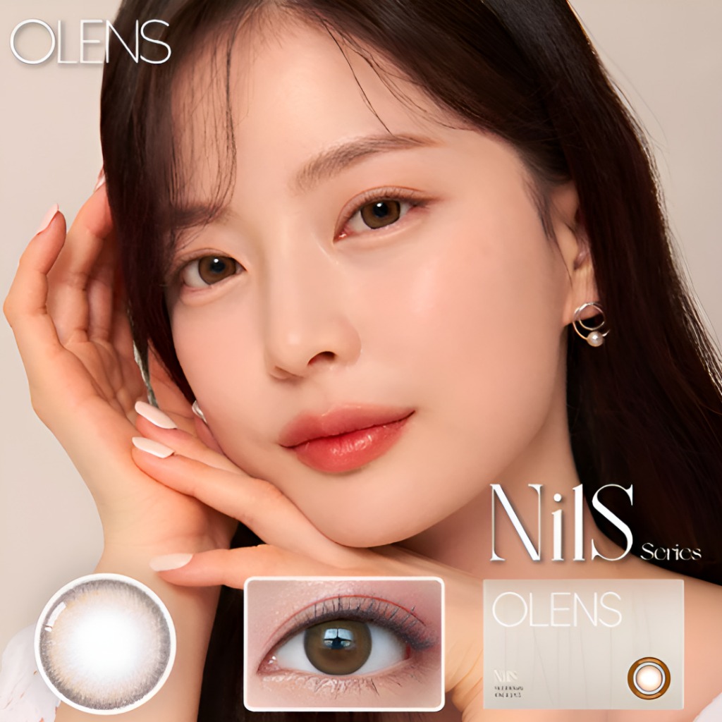 OLENS Nils Brown Monthly – 1 Color | OLENS Nils Brown Month Colored Contact Lenses K-Beauty 2p ...