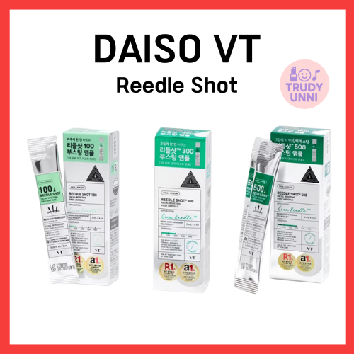 DAISO VT Reedle Shot Facial Boosting First Ampoule 100/300/500 Shot from Korea | Shopee Malaysia