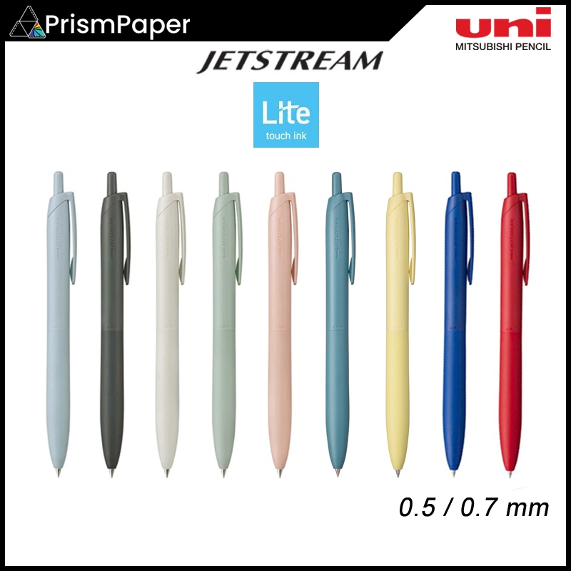 Uni Jetstream Lite Touch Ink Pen 0.5mm, 0.7mm [Made In Japan] | Shopee ...