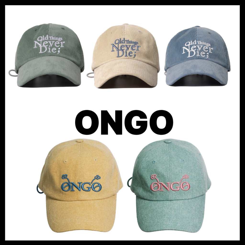 ONGO [FLOWER] KNOT CAP BALL CAPshipping from korea | Shopee Malaysia